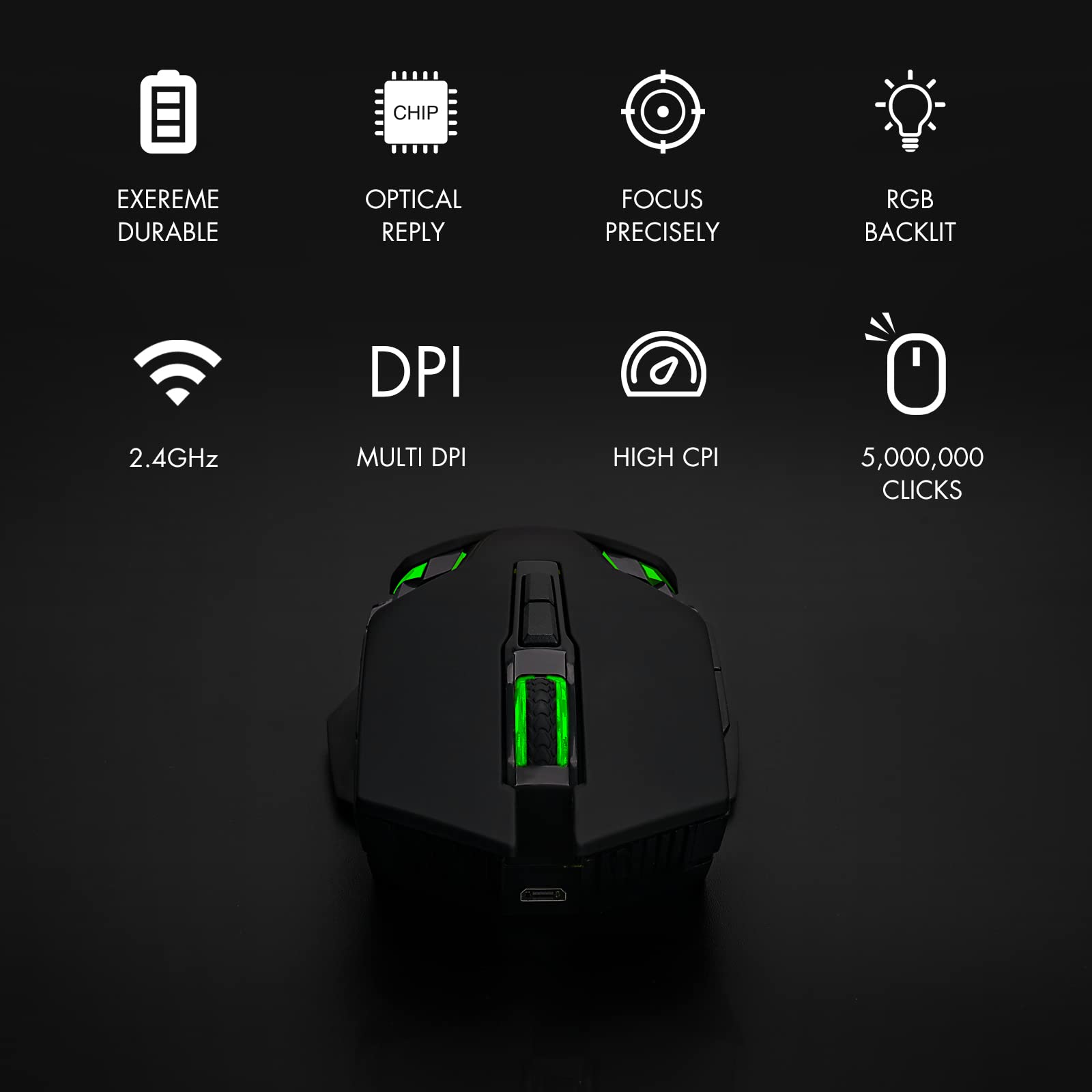 Wireless Gaming Keyboard and Mouse Combo Rechargeable Led Backlit Key Board Mice Wired for PS4 PS5 Switch Laptop Computer Compatible with Windows XP 7/8/10 Linux iMac MacBook Xbox one X