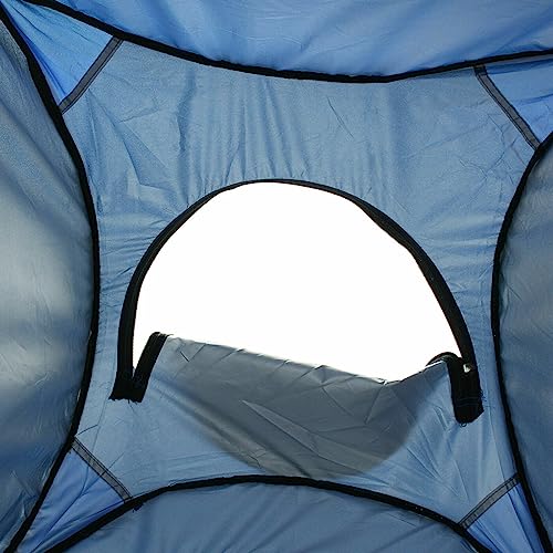 Portable Outdoor Instant Pop Up Tent Privacy Camping Shower Toilet Changing Room - Blue