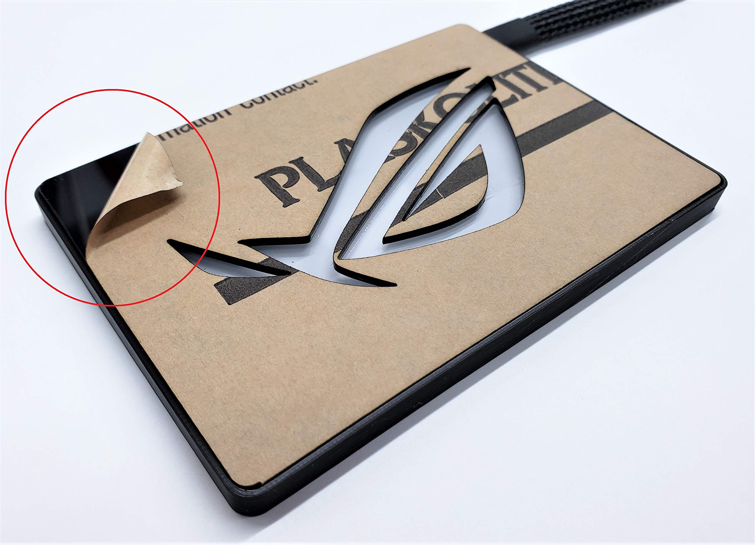 Savant PCs R O G Logo RGB 2.5" Hard Drive (HDD) or Solid State Drive (SSD) Cover