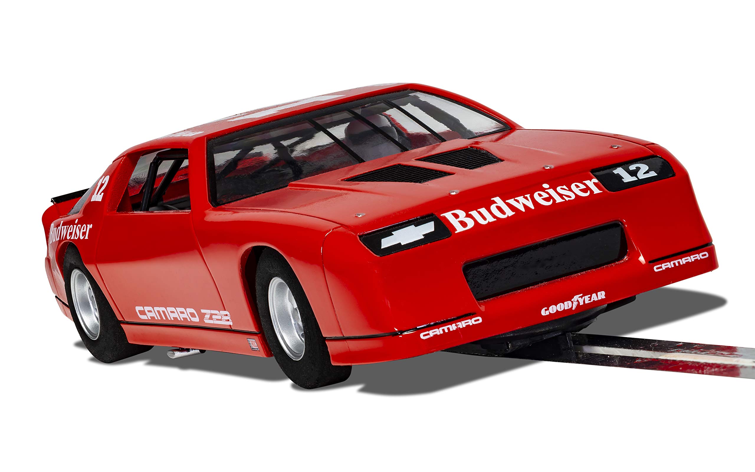 Scalextric IROC-Z Series Camaro Z28 Red 1:32 Slot Race Car C4073