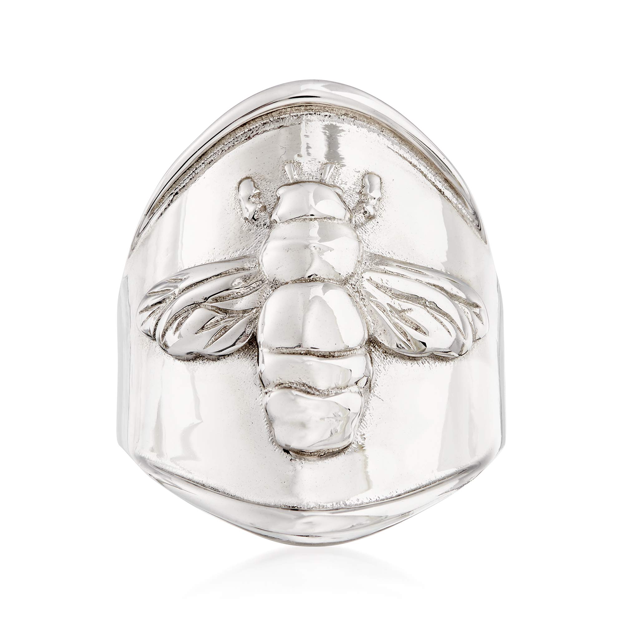 Ross-Simons Italian Sterling Silver Bumblebee Ring. Size 9
