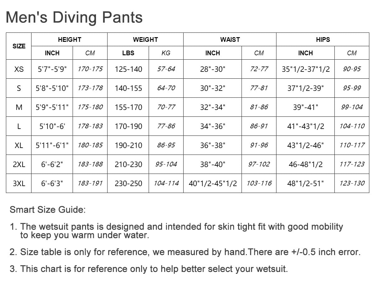 Wetsuit Shorts Pants men 1.5mm Neoprene shorts for swimming surfing snorkeling diving M Size