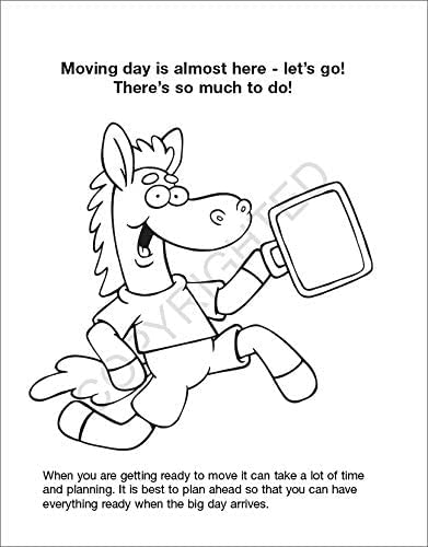ZoCo - When I Move - Coloring Books (50 Bulk Pack, Without Crayons) - Real Estate Agent Gifts - Realtor Supplies - Games, Puzzles, Activities for Kids
