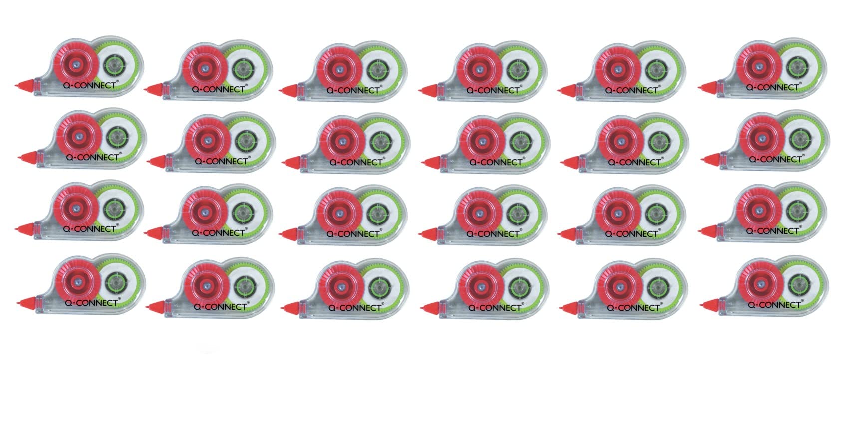Q-Connect Mini Correction Tape Roller KF02131 - Pack of 24