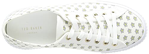 Ted Baker Women's Sneaker, White, 6