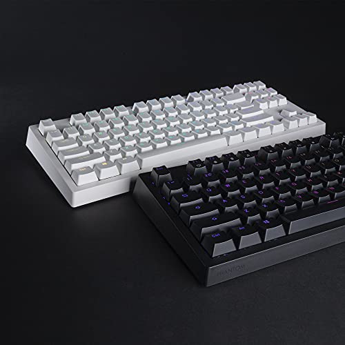 Tecware Phantom Shroud Classic Magnetic Keyboard Cover, for Phantom 87 and 104 Mechanical Keyboards (87 Keys Black)