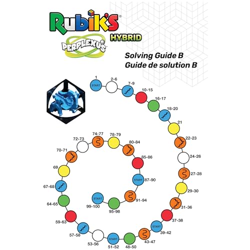 Rubik’s, Perplexus Hybrid 2 x 2 Gravity 3D Maze Game Brain Teaser Fidget Toy Puzzle Ball, for Kids & Adults Ages 8 and up