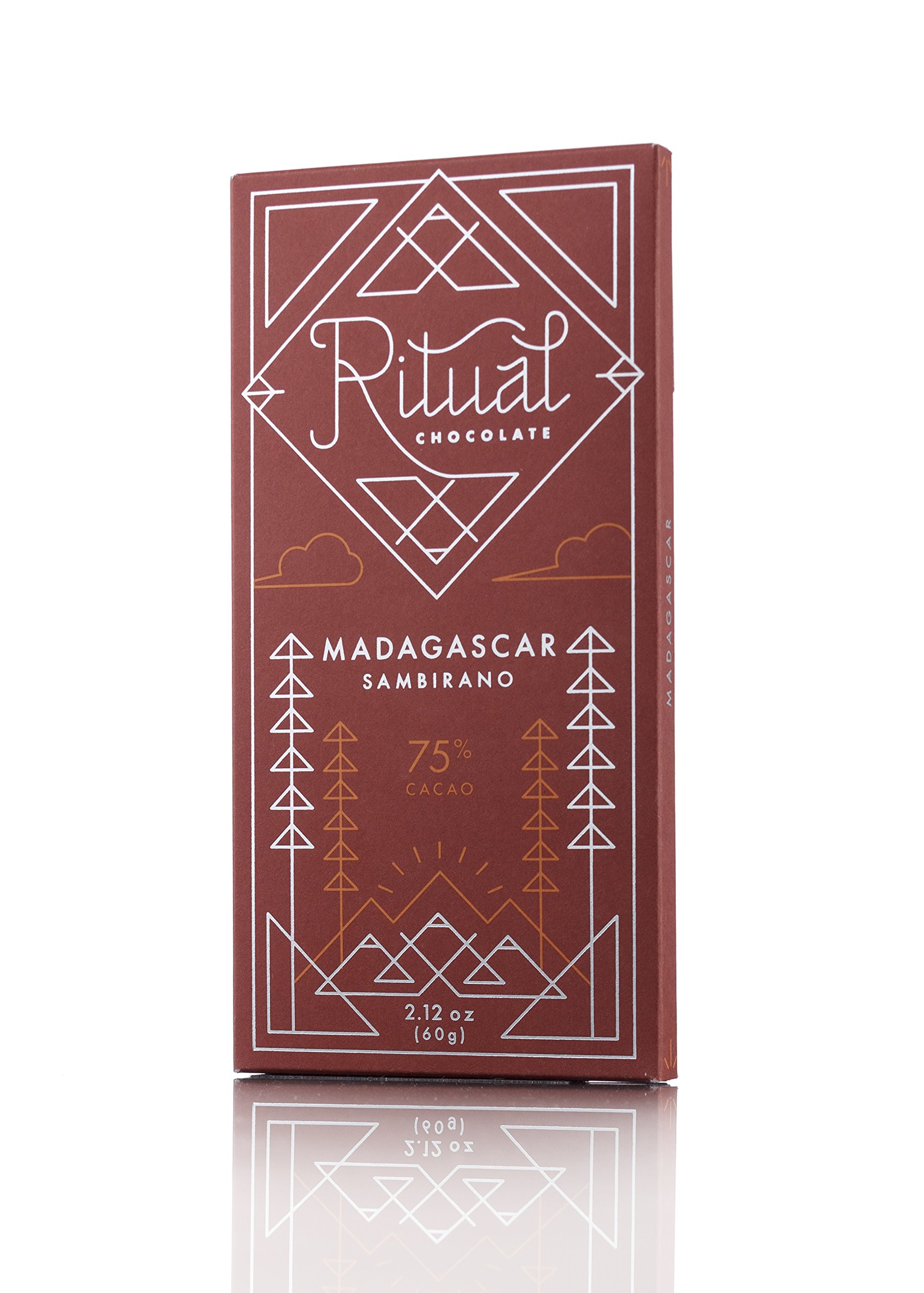 RITUAL CHOCOLATE 75% Dark Single Origin Madagascar Bar, 1.5 OZ