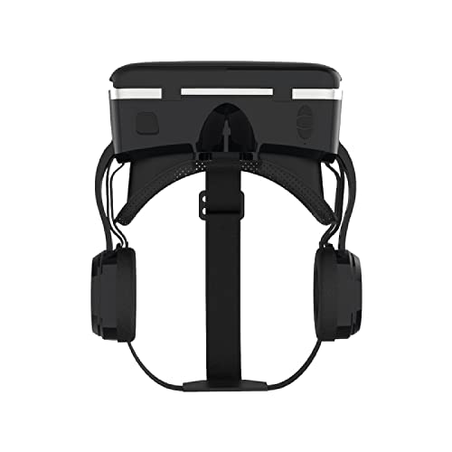 Virtual Reality Headset, Headband VR Glasses, Helmet-Mounted Panoramic Game Headset, VR Handle, Adjustable Headband, Relieve Facial Pressure and Comfortable Touch,with Handle