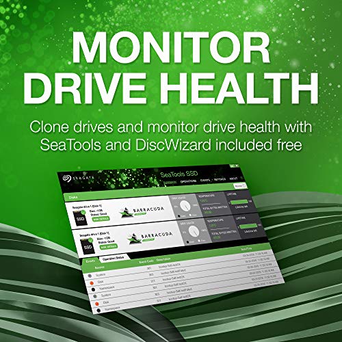 Seagate Barracuda 510 500GB SSD Internal Solid State Drive PCIe Nvme 3D TLC NAND for Gaming PC Gaming Laptop Desktop (ZP500CM30001) ZP500CM3A001