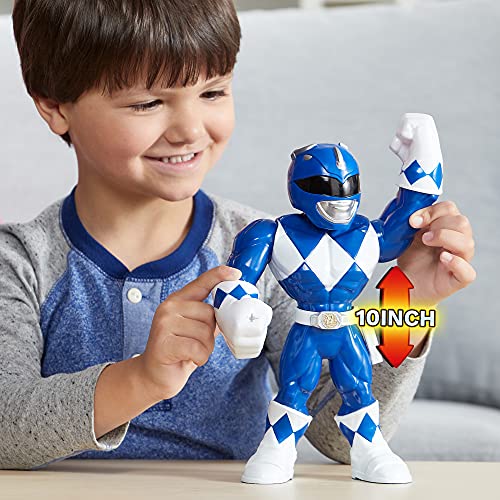 Power Rangers Playskool Heroes Mega Mighties Blue Ranger Brown/a