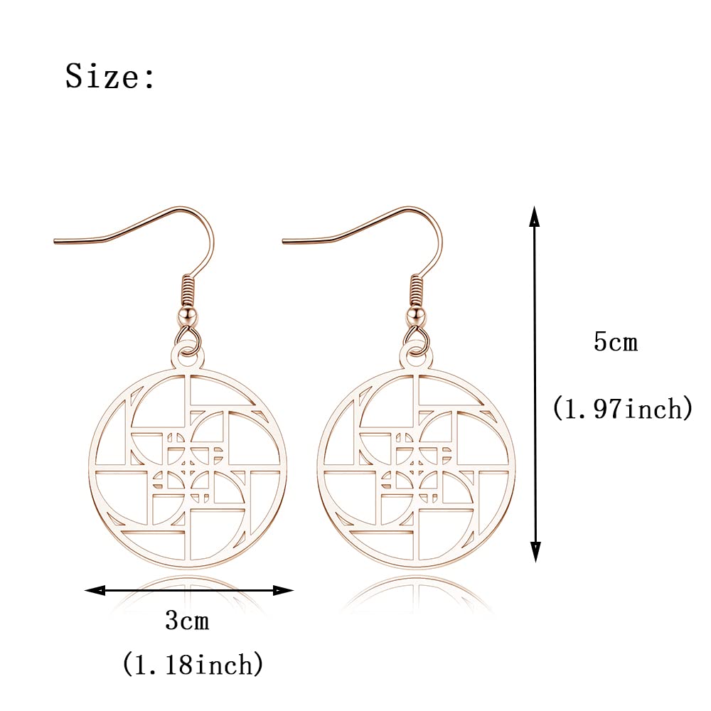 YWQBZ Golden Ratio Necklace (Ear RG)