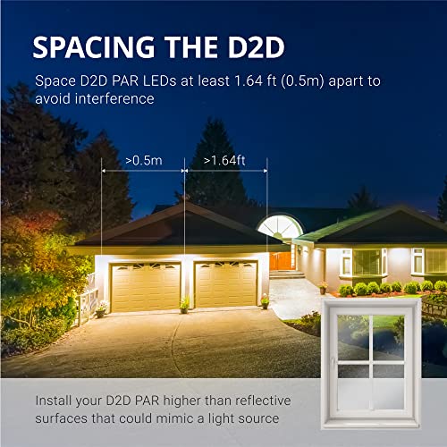 Sunco 6 Pack Outdoor LED Flood Light 1250 LM Waterproof PAR38 LED Bulb Dusk to Dawn, 120W Equivalent 15W, Exterior, Wet-Rated, 6000K Daylight Deluxe, E26 Base, UL