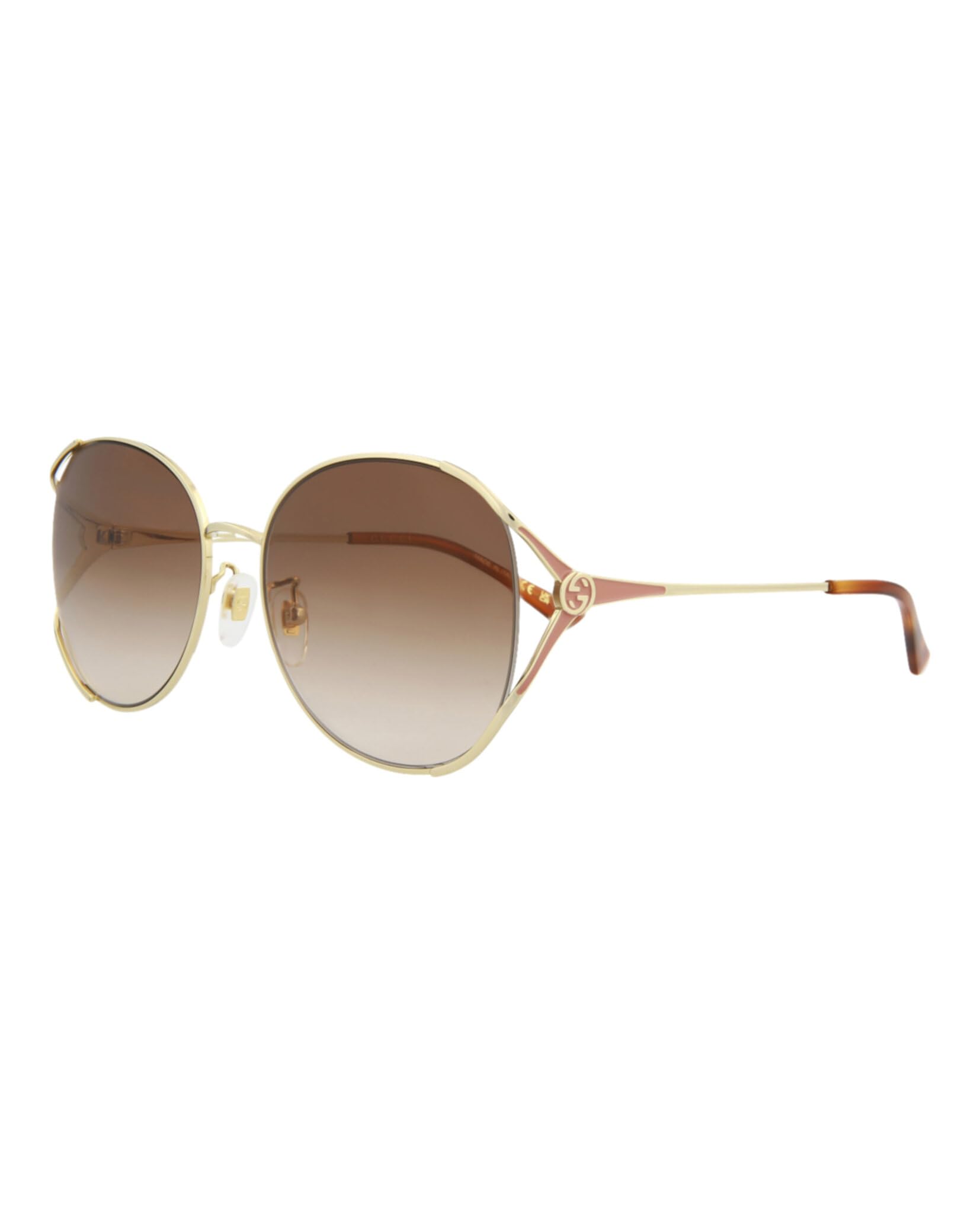 Sunglasses Gucci GG 0650 SK- 004 Gold/Brown