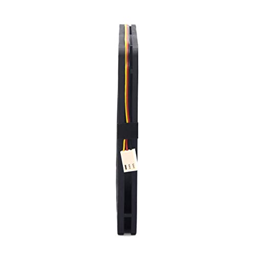 SXDOOL 120mm Slim Fan 120X12mm Thickness DC 12V with 3-Pin,for Computer Pc Case Quiet Silent Cooling