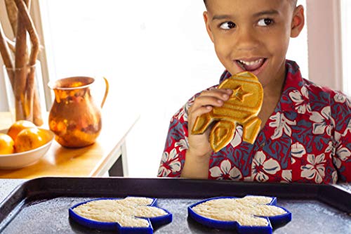 ZaveryCakes Devin The Rocket Ship Pancake and Egg Breakfast Non-Stick Silicone Mold for Kids