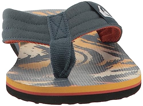 Quiksilver Men's Molokai Layback II Flip Flop Sandal, Grey 1 233, 7