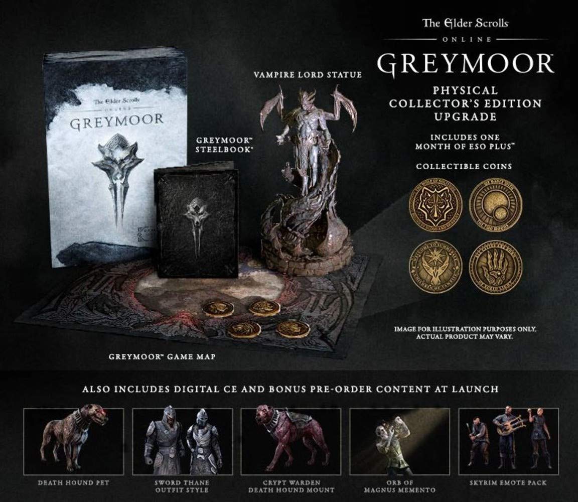 The Elder Scrolls Online Greymoor Collectors Edition Upgrade For Xbox One (EU)