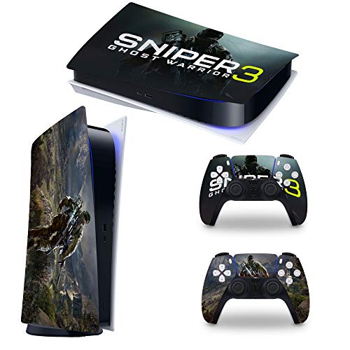 Sword Warrior - PS5 Standard Edition Skin Console and 2 Controller, Vinyl Decal Sticker Full Cover Protective