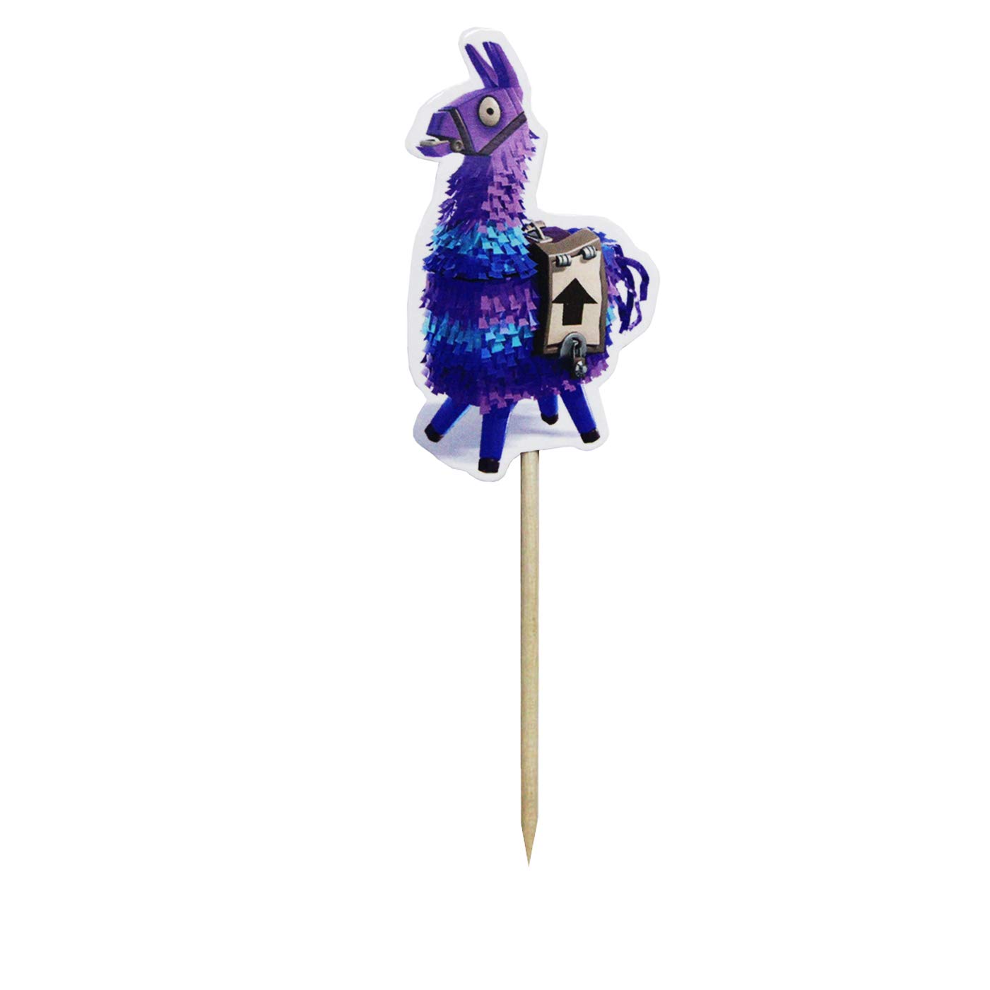 Yurnoet Video Game Birthday Party Supplies for Game Fans, 5Pcs DIY Cake Decorations Topper