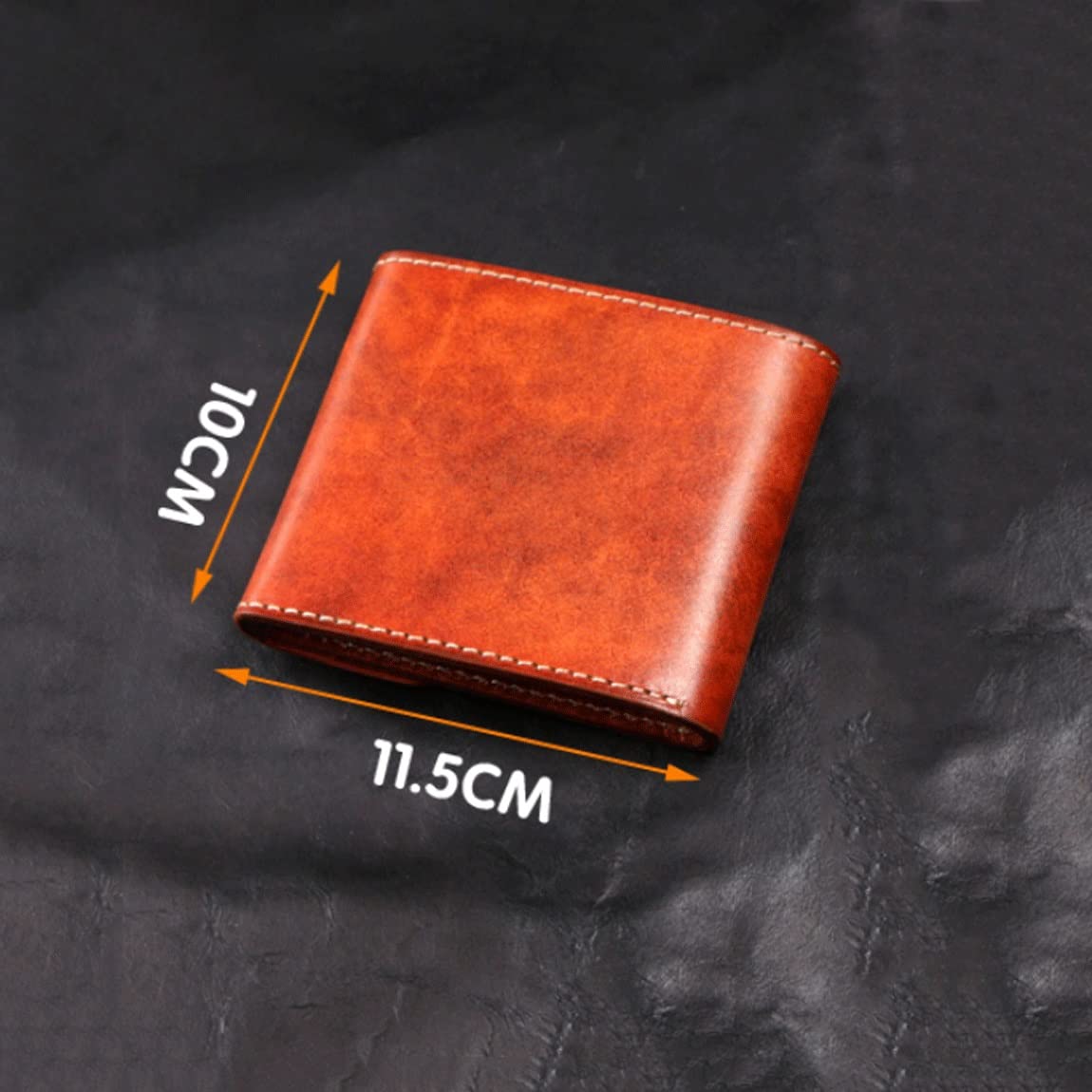 ZEBFYM Wallets for Men, Women's Wallets, Card Cases & Money Organizers, Cowhide Wallets, Genuine Leather Business Handcrafted Men's Wallets