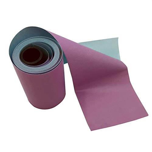 Thermal Printer Paper, Color Thermal Paper Sticker Paper Printer Paper (Pink)