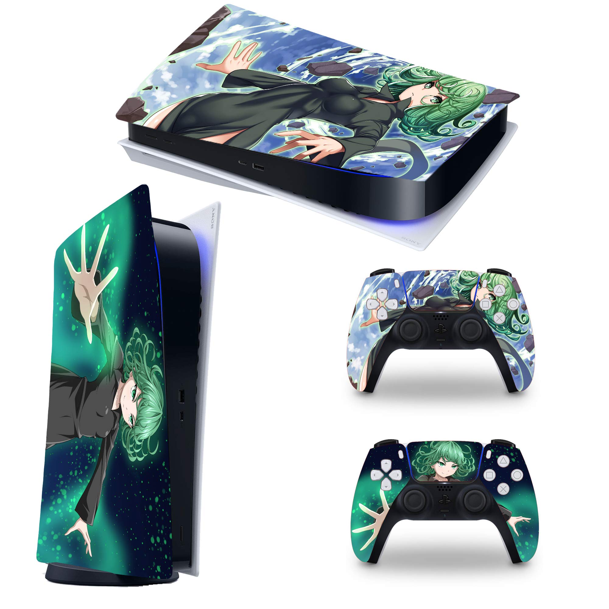 Super Man - PS5 Standard Edition Skin Console - PS5 Standard Edition Controller Skin Cover Vinyl Decal Protective