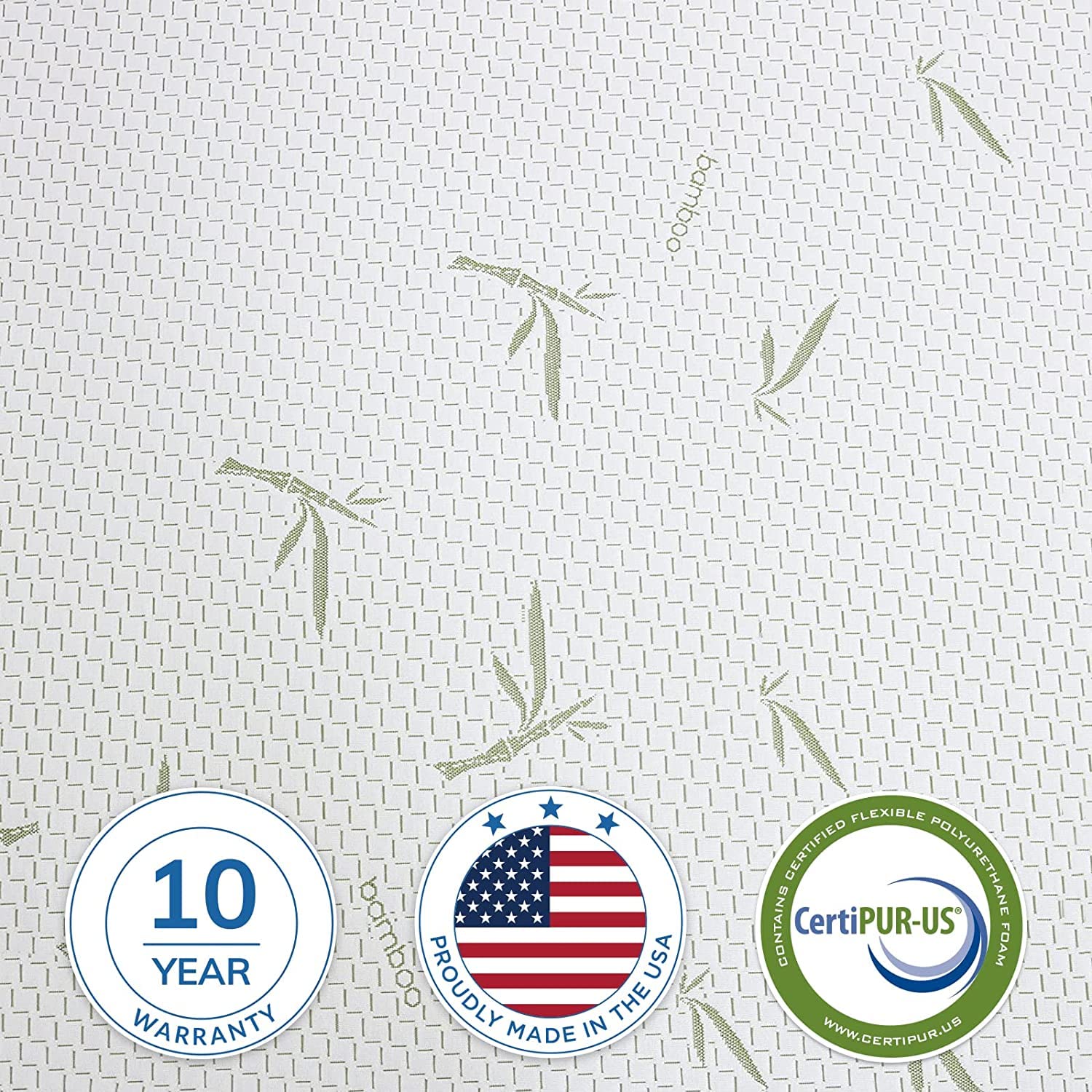Queen Mattresses, 6 inch Mattress Queen Size Memory Foam Bed in A Box Cooling Gel Medium Firm