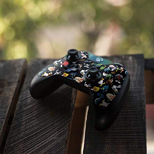 Skinit Decal Gaming Skin Compatible with Xbox One Controller - Officially Licensed Warner Bros Looney Tunes Identity Pattern Design