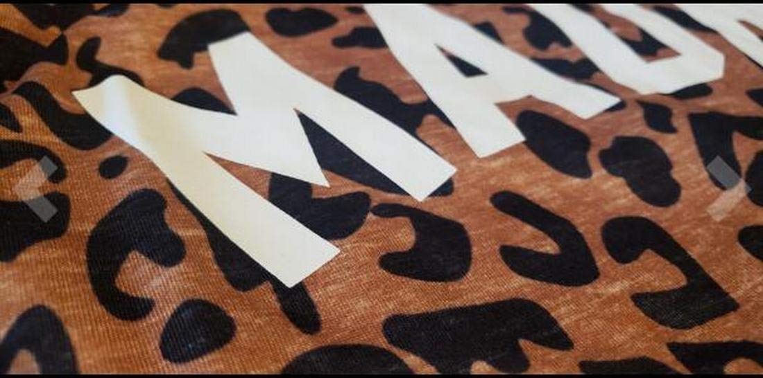 Womens Madre Leopard Print T-Shirts Short Sleeve Mama Shirts Cheetah Mom Graphic Tees Tops