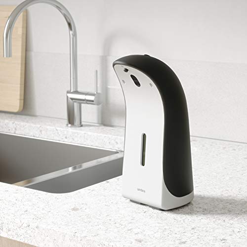 Umbra Emperor Automatic Soap and Sanitizer Dispenser 12oz (355mL) Black/White