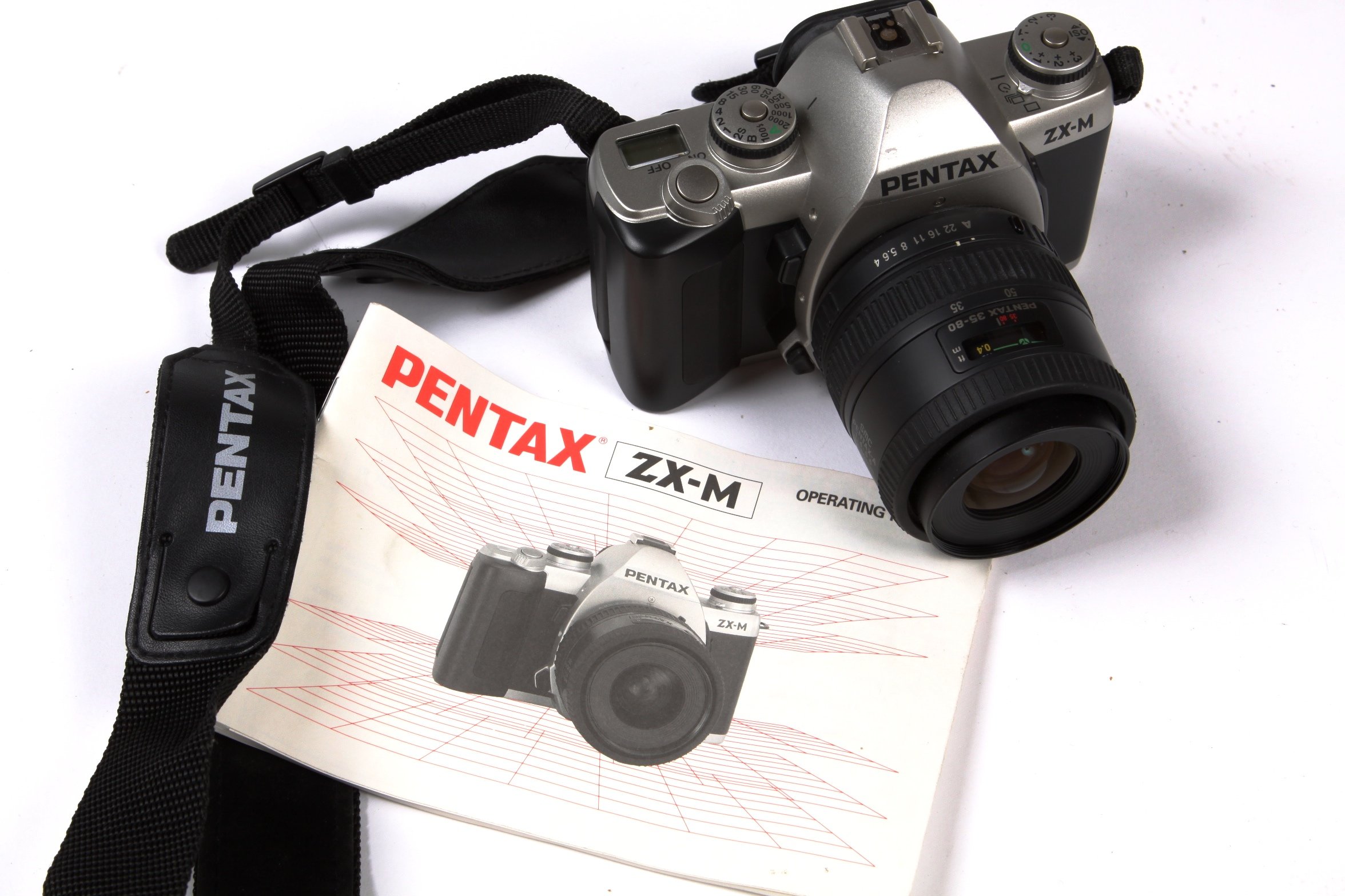 Pentax ZX-M 35mm SLR Camera Kit w/ 35-80 Lens