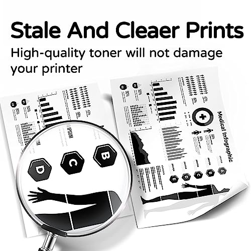 RIOMAN TN121 Toner Cartridge Compatible Replacement for Konica Minolta TN121 to Use with BH216 236 215I Toner Printer Black