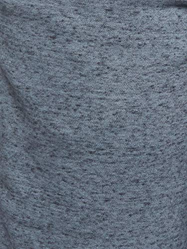 Under Armour Mens Rival Terry Shorts , Pitch Gray Full Heather (012)/Onyx White , Large