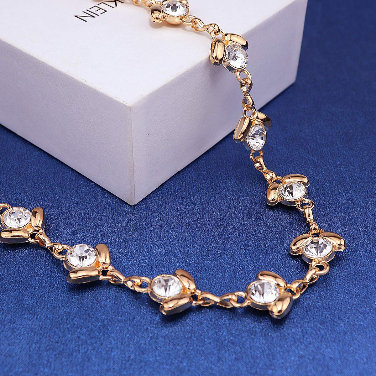 Suyi Gold Chain Belts for Women Rhinestone Waist Chain for Dress Plus Size 135CM Gold