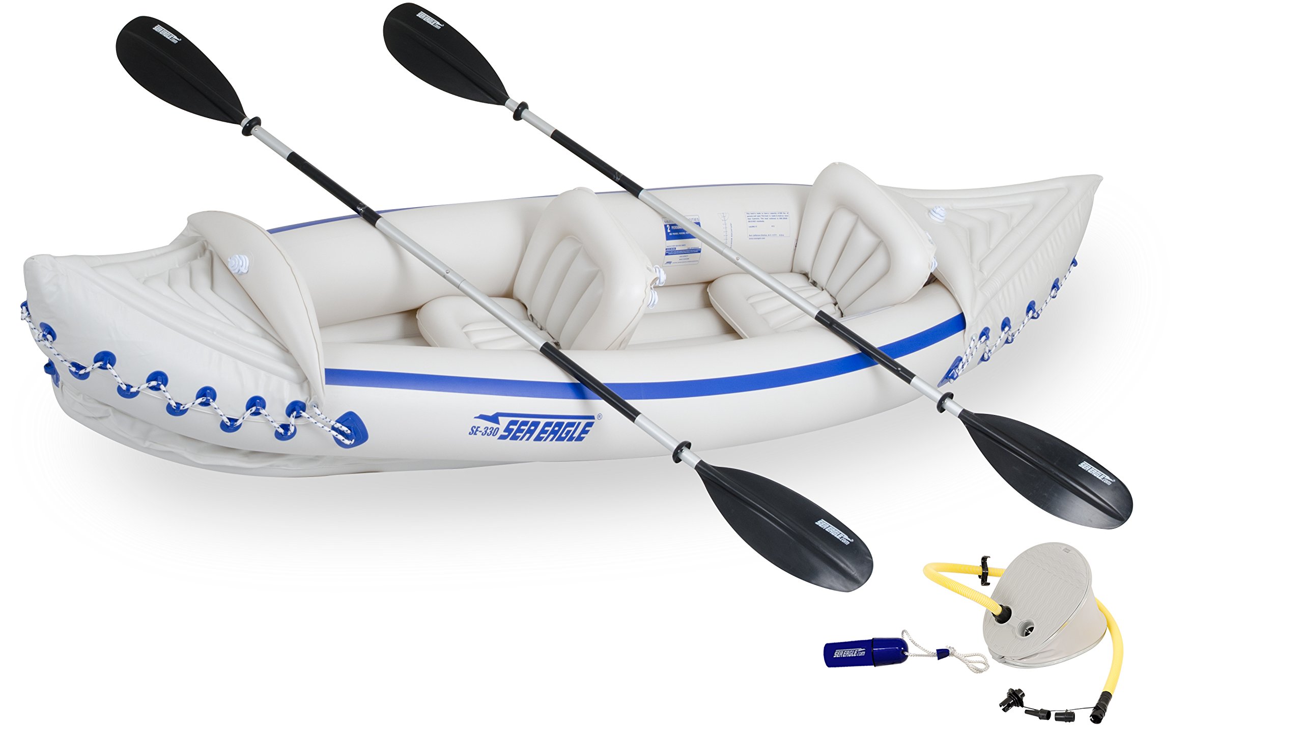 Sea Eagle SE330 Inflatable Sports Kayak Start Up Package