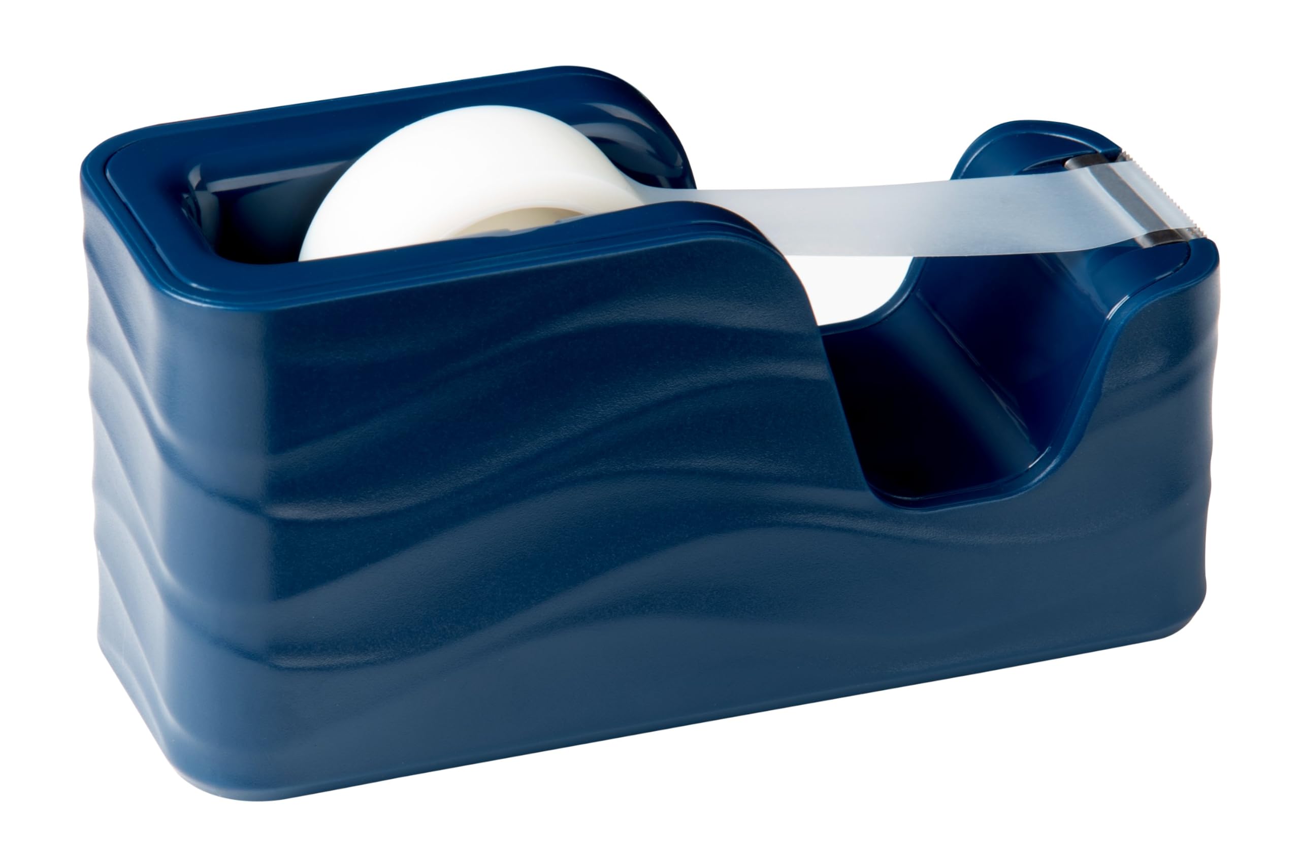 Scotch Desktop Tape Dispenser, Molten Ink (Navy), 2.13 in. x 2.75 in. x 5.25 in., 1 Tape Dispenser