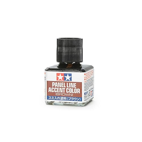 TAMIYA Panel Line Accent Color 40ml Brown TAM87132 Plastics Paint Enamels