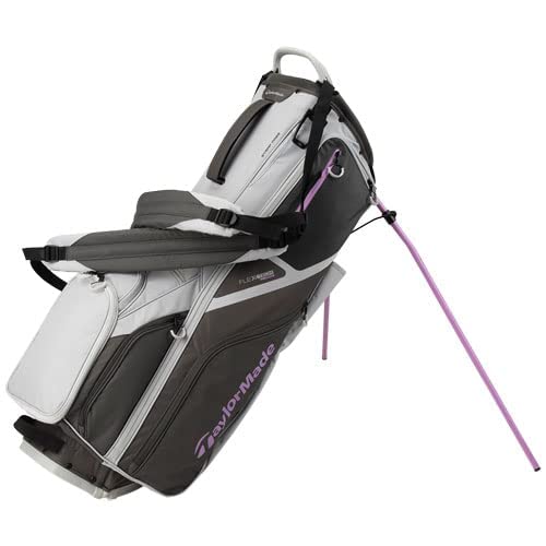 Taylormade Women's FlexTech Crossover Bag, Kalea, Cool Gray, Lavender
