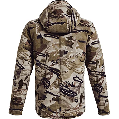 Under Armour mens Brow Tine Plus Jacket, Ua Barren Camo (999)/Black, Medium