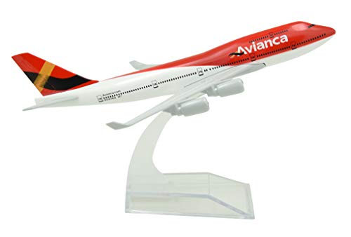 TANG DYNASTY(TM 1:400 16cm B747-400 Avianca Airline Metal Airplane Model Plane Toy Plane Model