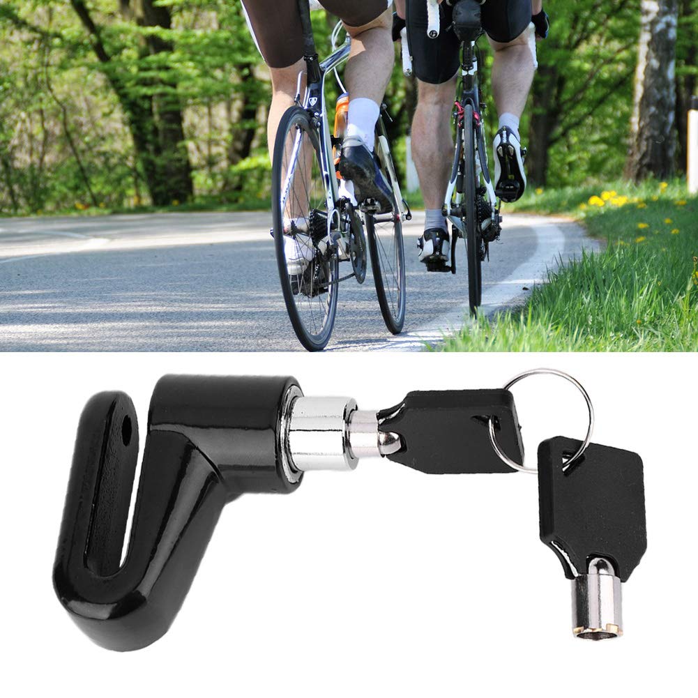 Vbestlife Metal Portable Security Lock Motorcycle Anti-Theft Lock Heavy Duty Wheel Disc Brake Lock