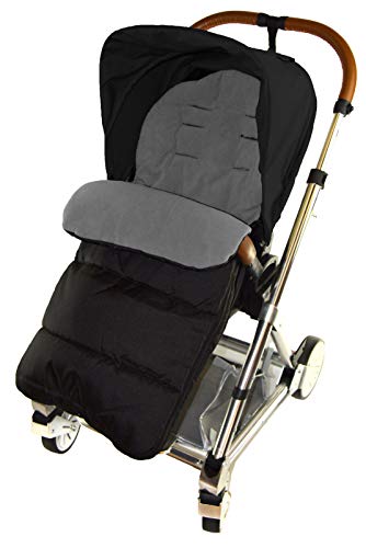 Replacement Parts/Accessories to fit Summer Infant Strollers and Car Seats Products for Babies, Toddlers, and Children (Grey Foot Muff)