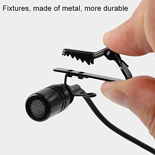 Timemall Action Camera Accessories Condenser Microphone with Tie Clip for SJCAM SJ7 / SJ6 / SJ360, Quality