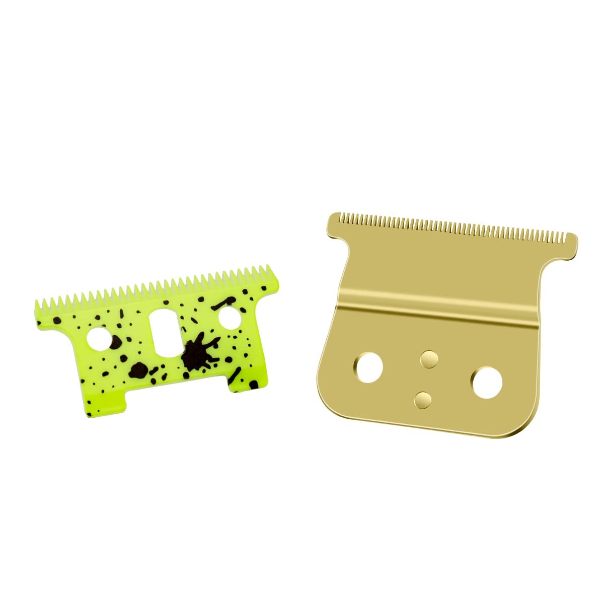 Replacement Blade for Andis T Outliner, Andis Gtx (Golden+Yellow Ceramic T Blade)