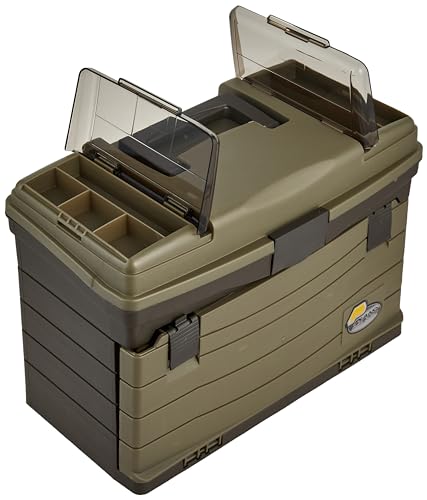 Plano Four Drawer Tackle System,Premium tackle storage and tool organization, Premium Tackle Storage