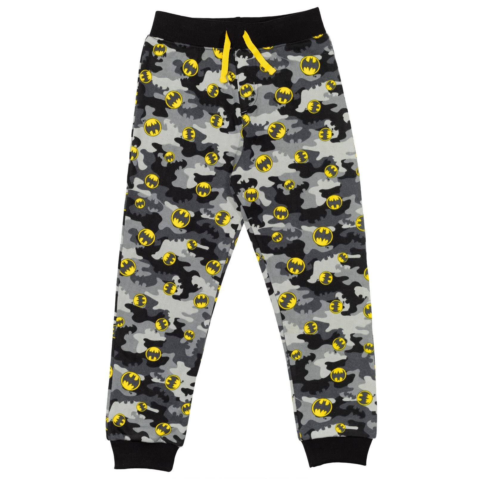 WARNER BROS. Justice League Batman Big Boys 2 Pack Pants Grey/Camo 18-20