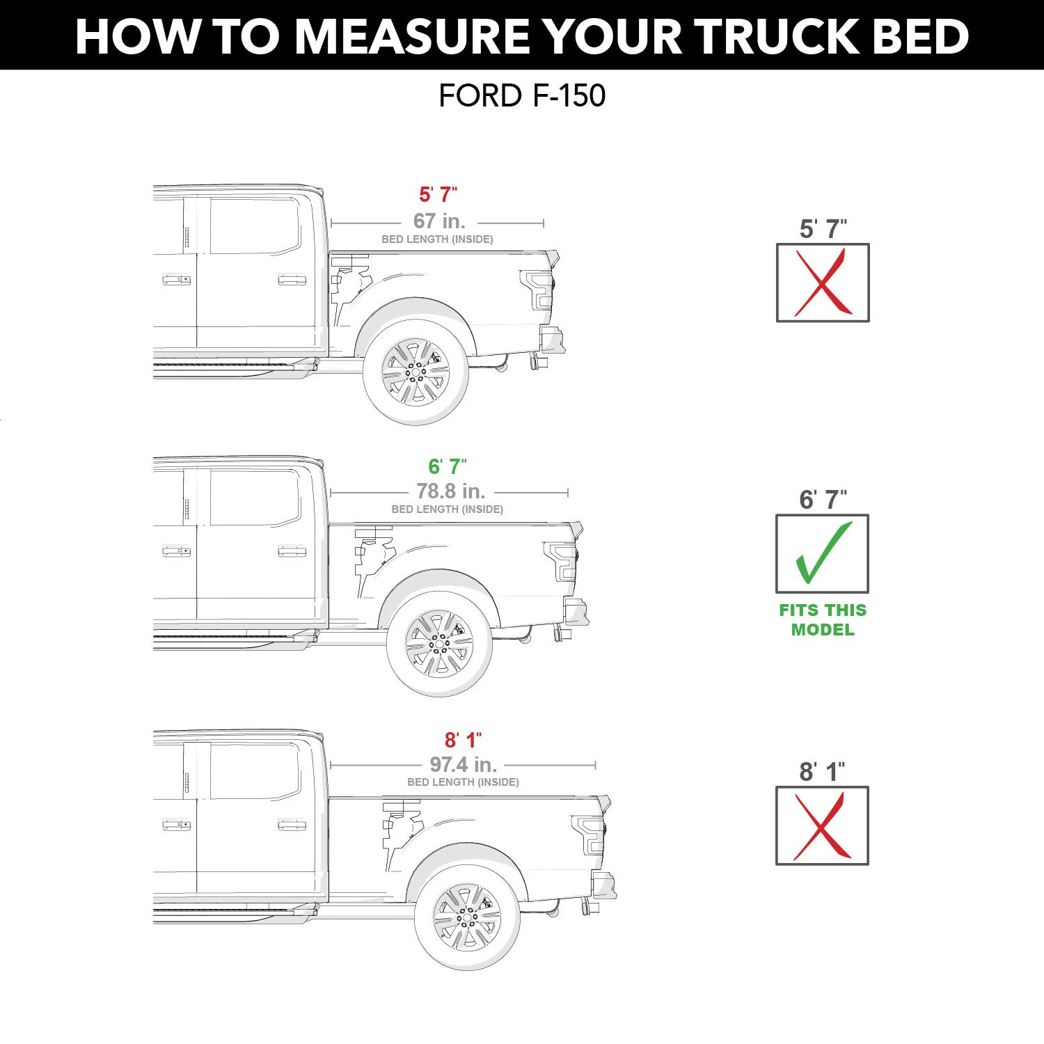RealTruck BAK BAKFlip MX4 Hard Folding Truck Bed Tonneau Cover | 448307 | Fits 2004 - 2014 Ford F-150 6' 7" Bed (78.8")