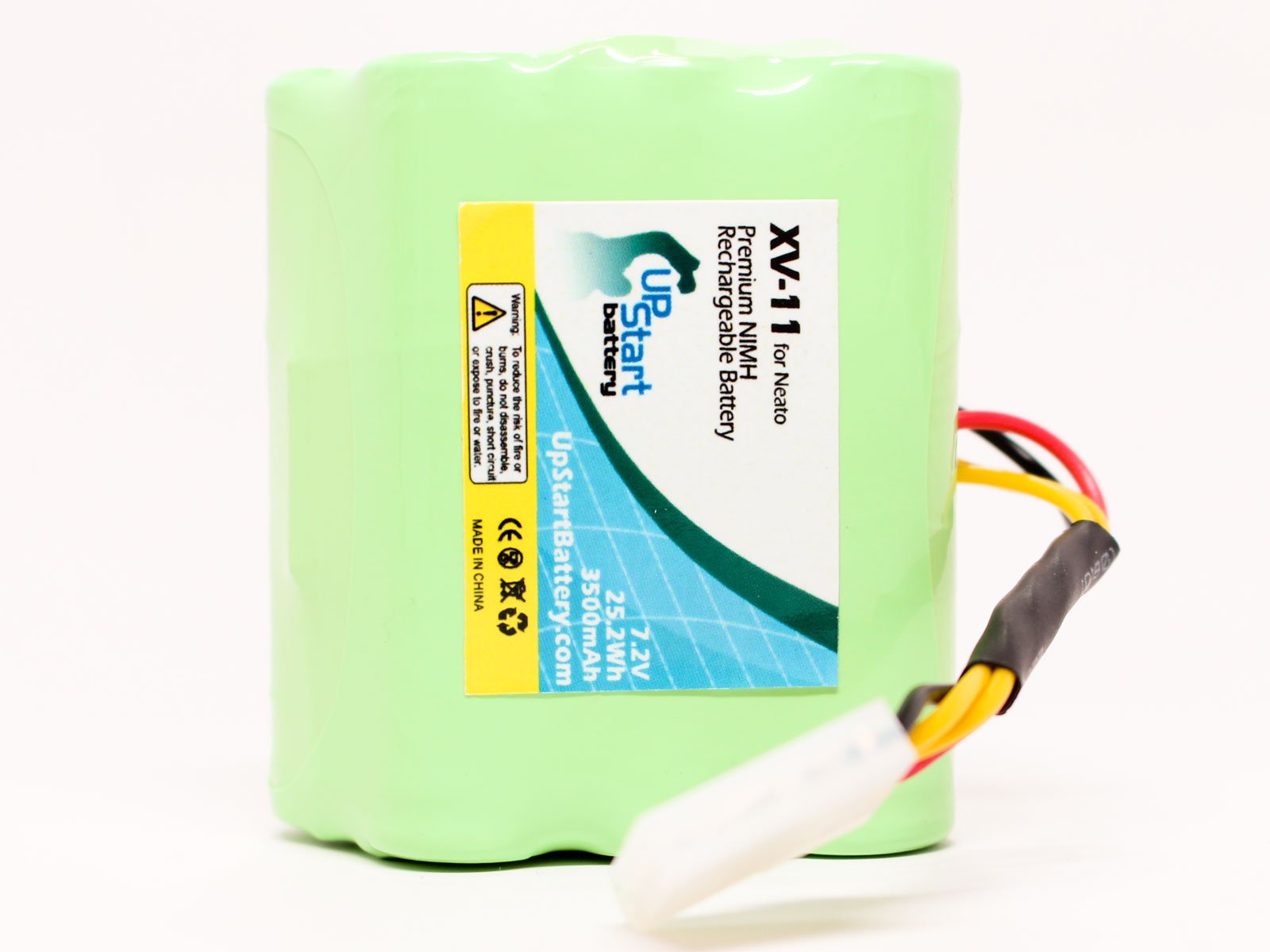 Replacement for Neato XV-12 Battery and Filter - Kit Includes Battery and 1 Filter (3500mAh 7.2V NI-MH)