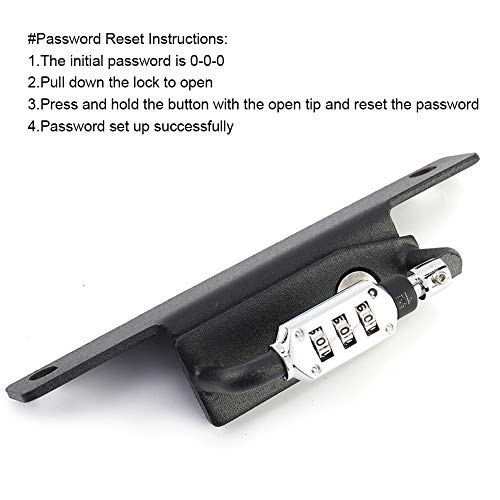 Washable Left Side Lock Premium Helmet Lock Reliable Durable Modification Lock for Motorbike Accessories for Improve Power